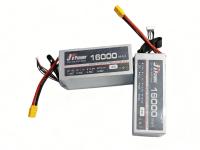 China 16000mAh 8S 29.6V 25C Discharge Rate FPV Drone LiPo Battery for Racing Drones for sale
