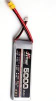 China 5000mAh 7.4V 45C High-Performance FPV Drone Battery | Lithium Polymer Battery for Racing Drones for sale
