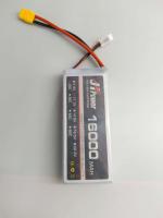 China 16000mAh 11.1V 25C Discharge Rate FPV Drone LiPo Battery for Racing Drones for sale