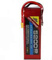 China 5200mAh High Discharge Rate Lipo Battery 7.4V / 11.1V / 22.2V 75C Lipo Battery for sale