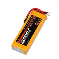 China 7000mAh 3S 11.1V FPV Drone Battery with 45C Discharge Rate for RC Boats and UAVs for sale