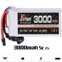 China 2S1P 3000mAh RC Battery Customized 5C Lipo Battery With XT60 / XT90 Connectors for sale
