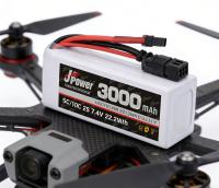 China 2S1P 3000mAh RC Battery Customized 5C Lipo Battery With XT60 / XT90 Connectors for sale