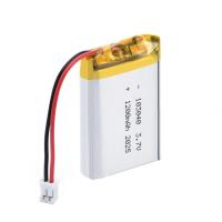 China 3C - 50C Pouch Lithium Ion Battery 103040 1200mAh 3.7 V Li Ion Battery for sale