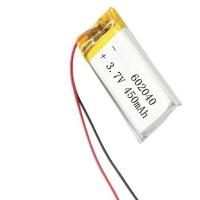 China 1S1P Li Ion Pouch Battery 3C - 50C 3.7 V 450mAh Li Po Battery With JST PH Connector for sale