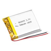 China Rechargeable 500mAh 3.7 V Battery 902030 Pouch Cell Battery Customizable for sale