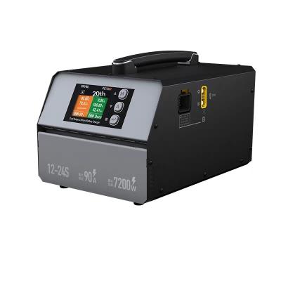 China 7200W Dual Channel Lipo Battery Charger 1A - 45A Lipo Drone Battery Charger for sale