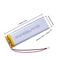 China 3.7 V 2000mAh Lithium Ion Battery 503290 Rechargeable Solid State Battery With 500 Cycles for sale