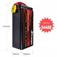 China High Voltage Semi Solid State Battery 66000mAh 6S 25C Lipo Battery for sale