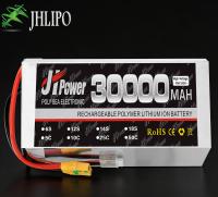 China 22.8V 6S 30000mAh Lipo Battery 5C - 50C Lithium Polymer Drone Battery for sale