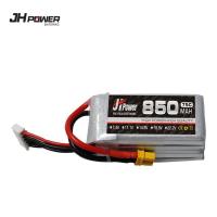 China 75C Airsoft Lipo Battery 11.1V 3S 850mAh Lipo Battery For FPV Drone and RC Applications for sale