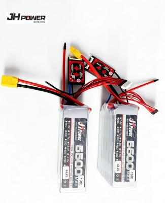 China High Performance 5500mAh 44.4V 150C LiPo Battery for FPV Drone and UAV Applications for sale