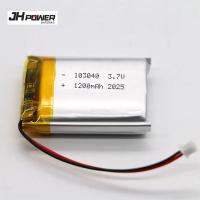 China 3C - 50C Pouch Lithium Ion Battery 103040 1200mAh 3.7 V Li Ion Battery for sale