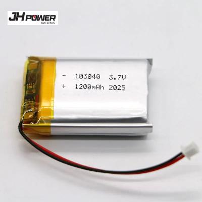 China 3C - 50C Pouch Lithium Ion Battery 103040 1200mAh 3.7 V Li Ion Battery for sale