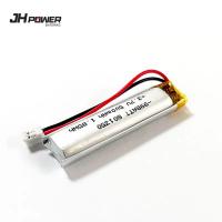 China 3.7 V 500mAh Li Ion Battery Customizable Lithium Polymer Rechargeable Battery 1S1P for sale