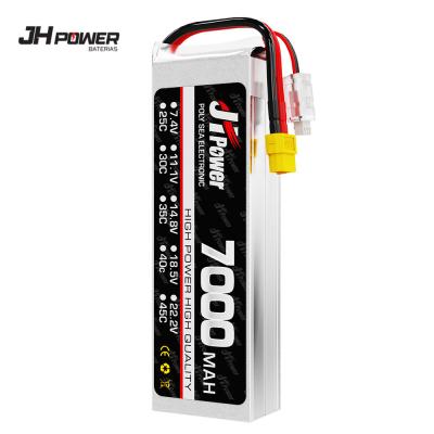 China 7000mAh RC Lipo Battery 35C 11.1V High Power Lipo Battery For RC Cars for sale