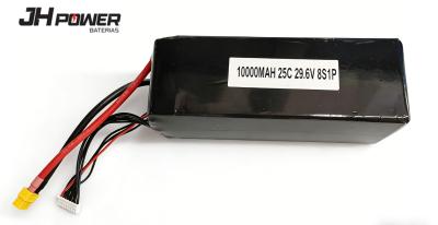 China 29.6V 10000mAh 25C Discharge Rate FPV Drone Battery for Long Flight Time and High Performance for sale
