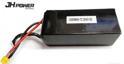 China High-Capacity 12000mAh 29.6V 7C FPV Drone Battery for Extended Flight Time and UAV Applications for sale