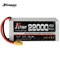 China 25C 6S1P Lipo Battery High Capacity 6S 22000mAh Lipo Battery for sale