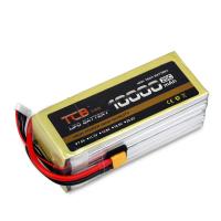 China Customized FPV Drone Battery 11.1V 3S 10000mAh Lipo Battery 25C Discharge Rate for sale