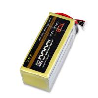 China Customized FPV Drone Battery 11.1V 3S 10000mAh Lipo Battery 25C Discharge Rate for sale