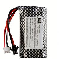 China High-Power 18650 Lithium-Ion Battery 7.4V 1300mAh Rechargeable Cylinder Lipo Battery for Electric Toys and Drones for sale