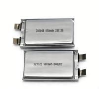 China 3.7V 850mAh High Discharge Rate Lithium Polymer Battery Cell for Drones and RC Vehicles for sale