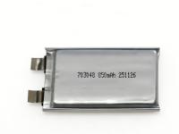 China 3.7V 850mAh High Discharge Rate Lithium Polymer Battery Cell for Drones and RC Vehicles for sale