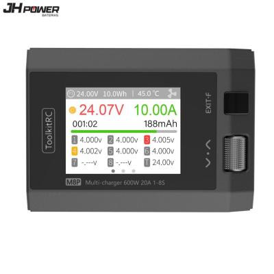 China 600W 20A 1-8S Smart Balance Charger for LiPo and Lithium Batteries in Model Aircraft and Drones for sale
