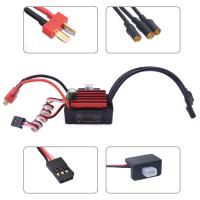 China 35A brushless waterproof ESC for model remote control cars, supports 3S lithium batteries for sale