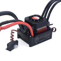 China Red and black brushless waterproof ESC 150A remote control car speed controller for sale