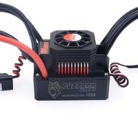 China Red and black brushless waterproof ESC 150A remote control car speed controller for sale