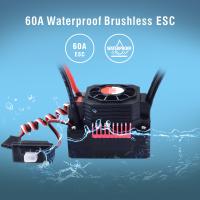 China Brushless waterproof ESC 60A governor for model remote control cars for sale