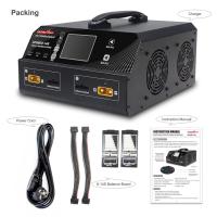 China 2800W Dual-Channel Lipo Battery Charger with Intelligent Balance for 6-14S Fast Charging for sale
