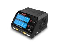 China UP8 Dual Channel Lipo Battery Charger with 300W Output, 16A Current, and 1-6S Lithium Polymer Battery Compatibility for sale