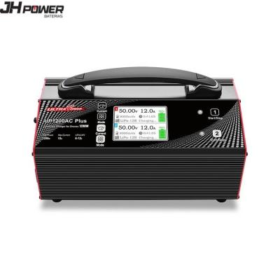 China 1200W Dual Channel Balance Charger 6-12S for Lithium Polymer Batteries and RC Airplanes for sale