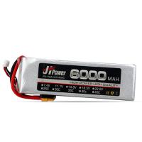 China 6000mAh 4S 60C LiPo Battery for FPV Drones, RC Cars and Model Aircraft, 14.8V for sale