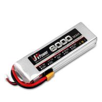 China 6000mAh 4S 60C LiPo Battery for FPV Drones, RC Cars and Model Aircraft, 14.8V for sale