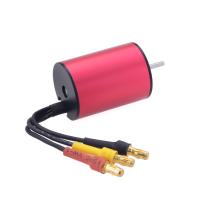 China King Kong Series 2430 Red and Black Waterproof Brushless Motor for 1/16 and 1/18 Scale Model Cars for sale