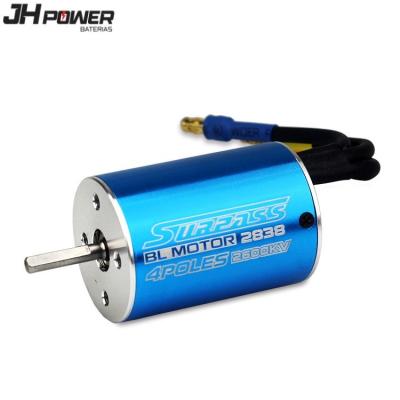 China 2838 Classic 4500KV 4-Pole Sensorless Brushless Motor with 3.175mm Shaft for RC Cars and FPV Drones for sale