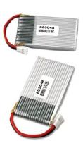 China 803048 Lithium Ion Battery 3.7V 850mAh 25c for RC car for sale