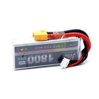 China 22.2V 6s 1800mAh 100C Lithium Battery Pack for Drone Airplane Car Boat Model for sale