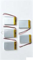 China Durable 3.7 Volt 850mAh Rechargeable Lithium Polymer Battery for Electronic Devices for sale