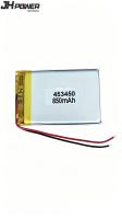 China Durable 3.7 Volt 850mAh Rechargeable Lithium Polymer Battery for Electronic Devices for sale
