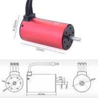 China 3670 motor, 2650KV + 120A ESC + heat dissipation shell + S1500M 15KG servo + servo arm for sale