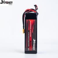 China 6000mAh 6S 22.2V 120C Li-ion Battery Pack for FPV Drones, RC Cars, Model Boats for sale