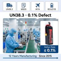 China 6000mAh 6S 22.2V 120C Li-ion Battery Pack for FPV Drones, RC Cars, Model Boats for sale