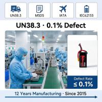 China 1300mAh 6S 22.2V 150C Li-ion Battery Pack for FPV Drones, RC Cars, Model Boats for sale