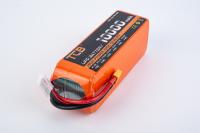 China High Capacity 6S 22.2V 10000mAh 25C LiPo Lithium Battery Pack for RC Drones & RC Vehicles for sale