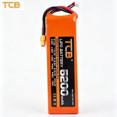 China 3S 11.1V 5200mAh 60C RC Lipo Battery for RC Car Buggy F450 F550 Quadcopter Airplane for sale